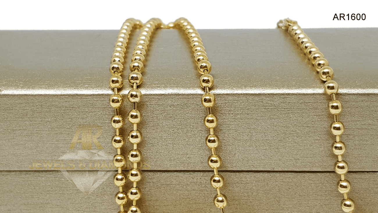 Lantisor 60cm Aur Galben 14K 15.55gr [AR1600] - Bijuterii Aur