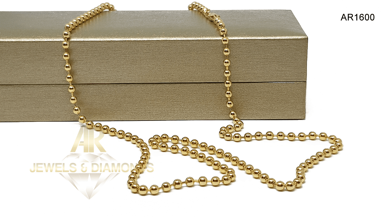 Lantisor 60cm Aur Galben 14K 15.55gr [AR1600] - Bijuterii Aur