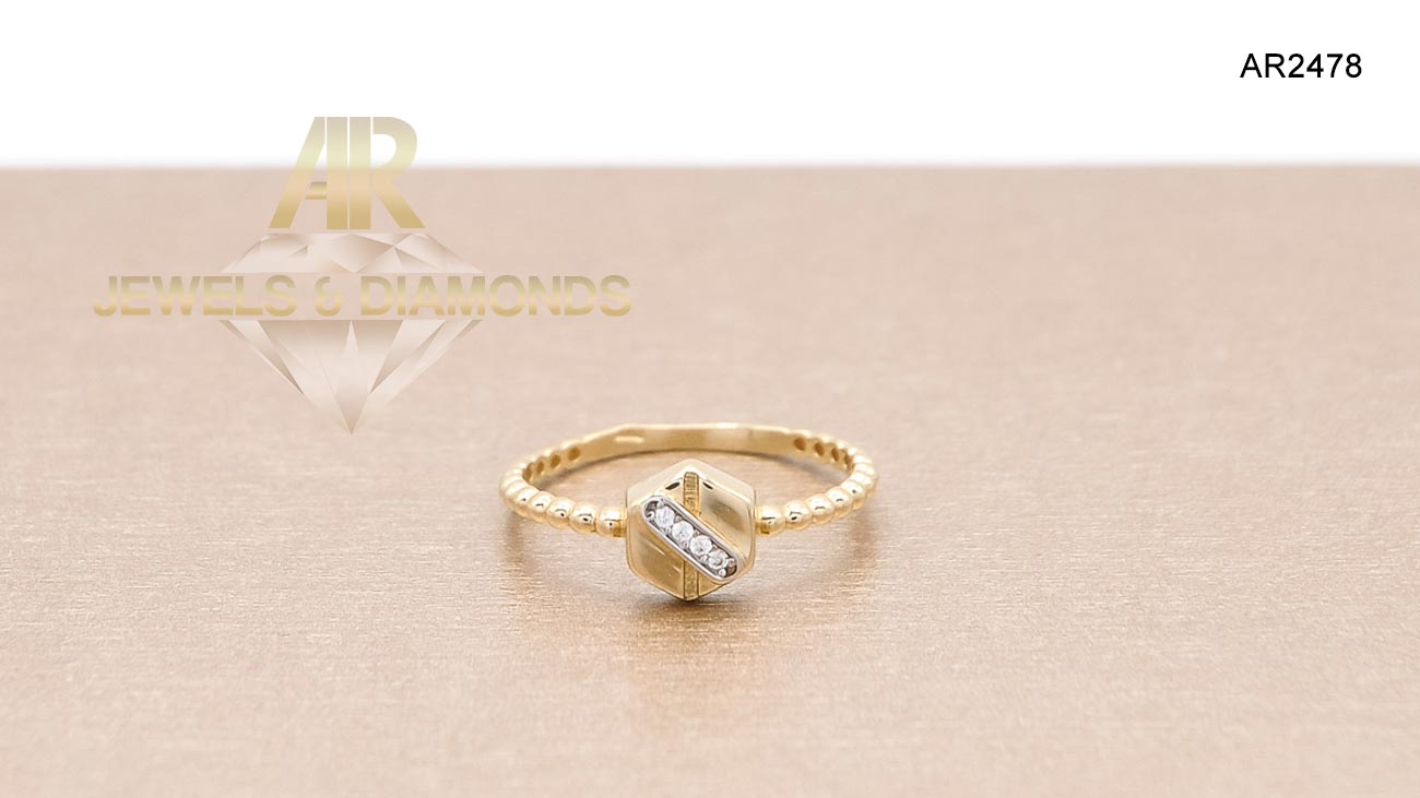 Inel Aur 14K 1.20gr [AR2478] - Bijuterii Aur