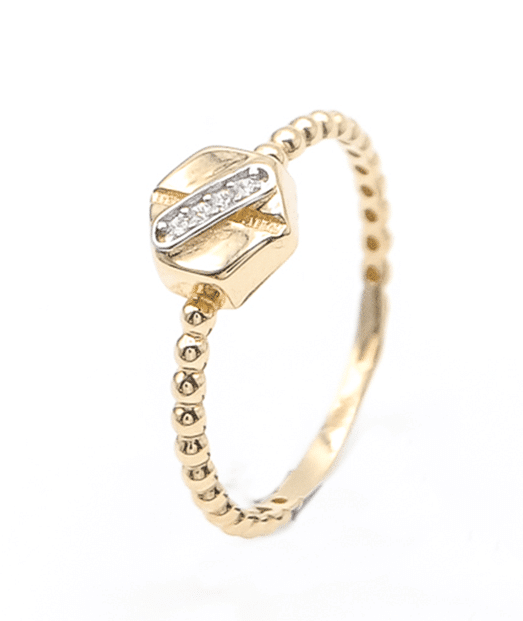 Inel Aur 14K 1.20gr [AR2478] - Bijuterii Aur