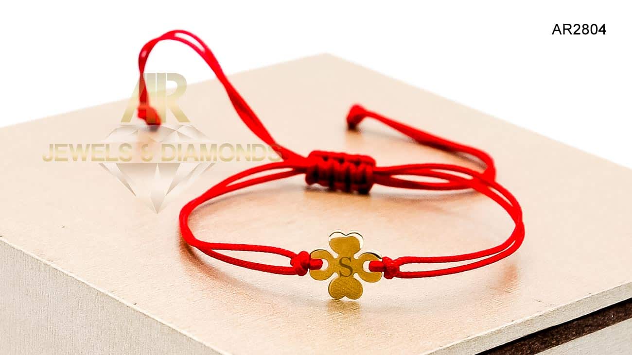 Bratara Aur 14K Trifoi cu 4 Foi [AR2804] - Bijuterii Aur