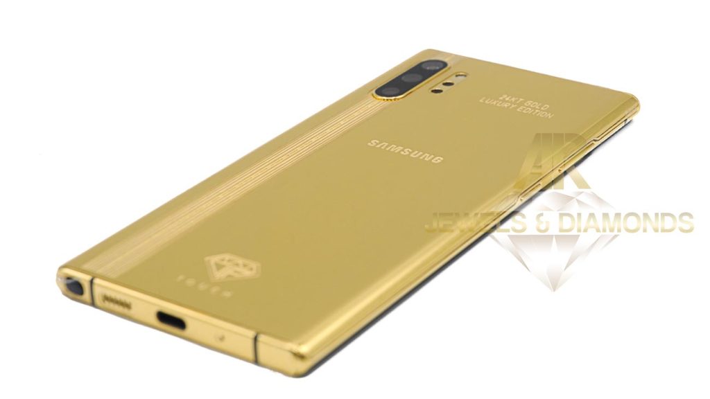 Samsung Note 10 Plus Gold Plated 24K - Bijuterii Aur
