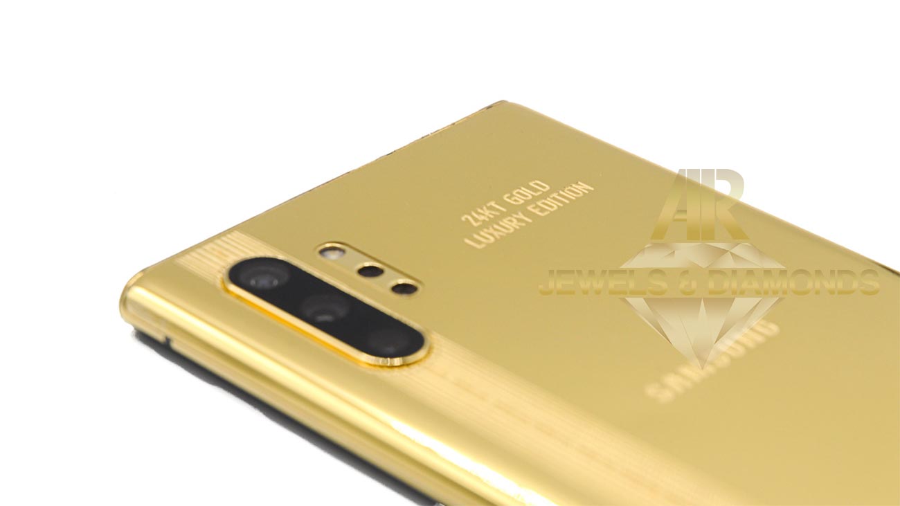 Samsung Note 10 Plus Gold Plated 24K - Bijuterii Aur