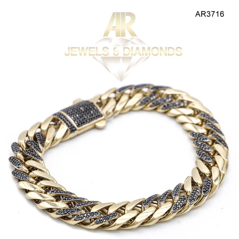 Bratara Cuban Chain Aur 14K 33.30gr [AR3716] - Bijuterii Aur